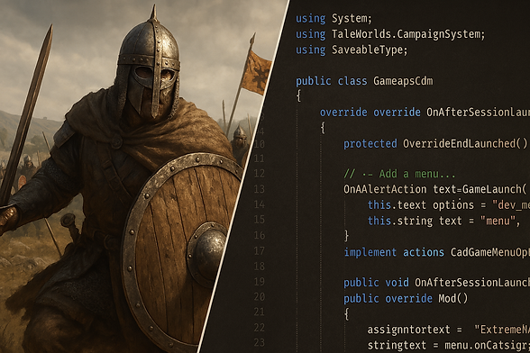 Home | The Modding Forge | modding bannerlord