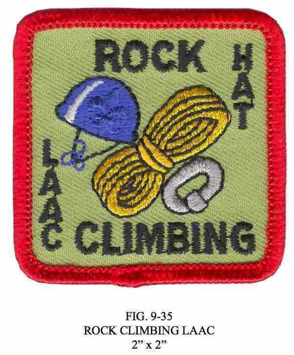 Rock Climbing LAAC Award