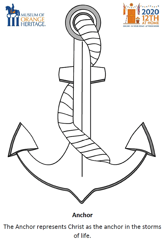 coloring page anchor