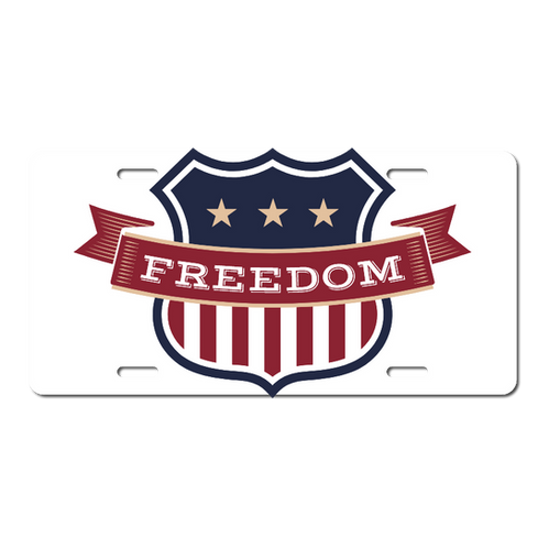 Freedom- License Plates | 4aprints