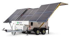 Solar Pod Generator | Solar Hybrid Generator | AJC Power Solutions, UK