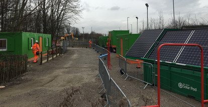 Solar Pod Generator | Solar Hybrid Generator | AJC Power Solutions, UK