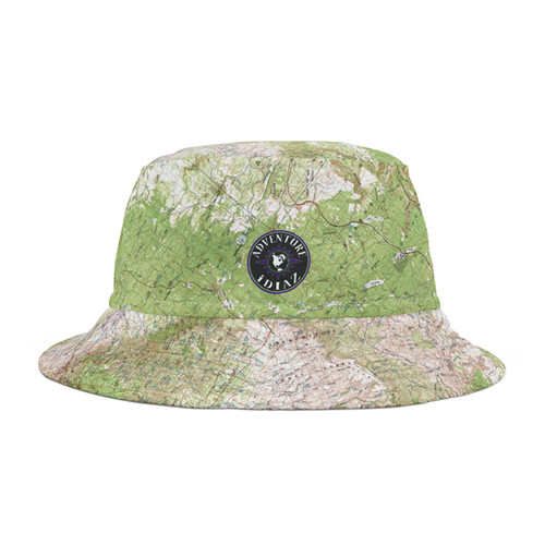 Arizona Topographic Bucket Hat; Hunt Unit 6A & B Region Map | ADVENTURE ...