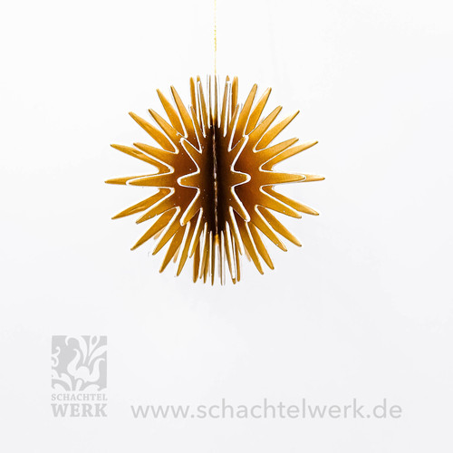 Funkelstern gold | Schachtelwerk