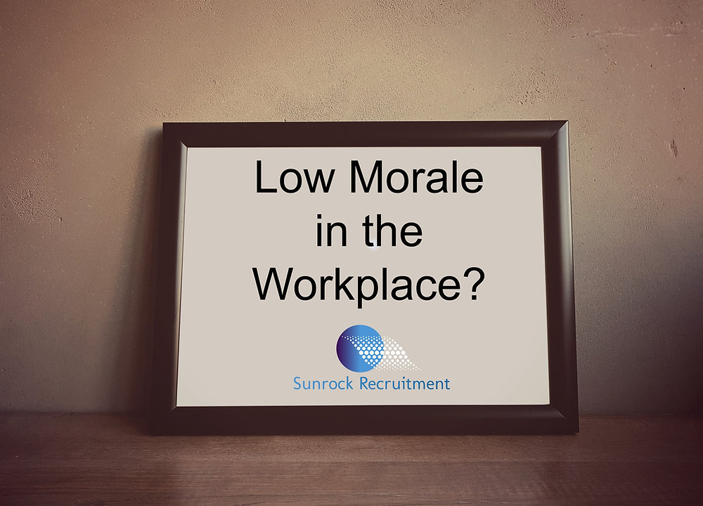 Low Morale in the Workplace?