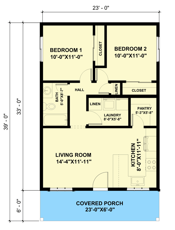72m2 Plan 420039WNT | BullHomes ltd.