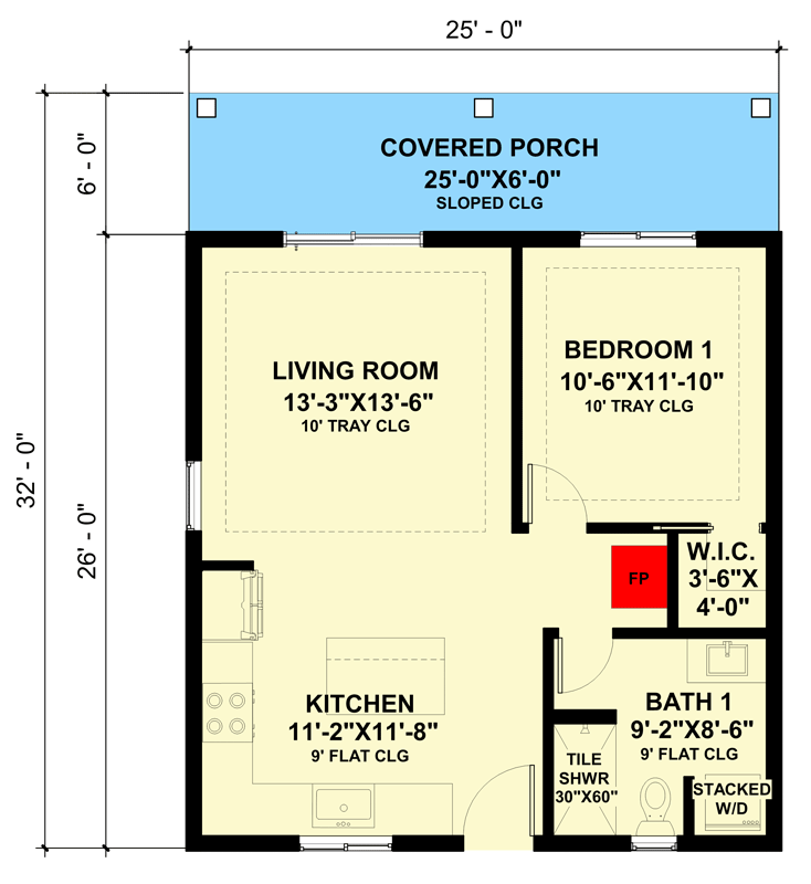 65m2 Plan 420065WNT | BullHomes ltd.