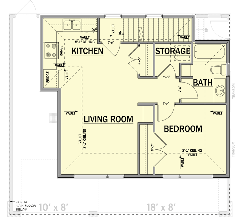 60m2 Plan 81807AB | BullHomes ltd.