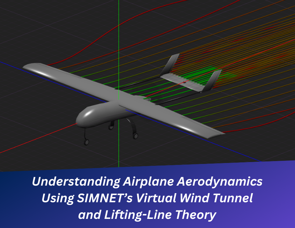 Understanding Airplane Aerodynamics Using SIMNET’s Virtual Wind Tunnel and Lifting-Line Theory