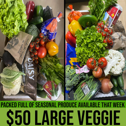 $50 LARGE SEASONAL VEGETABLE BOX | Midway Fruit & Veg