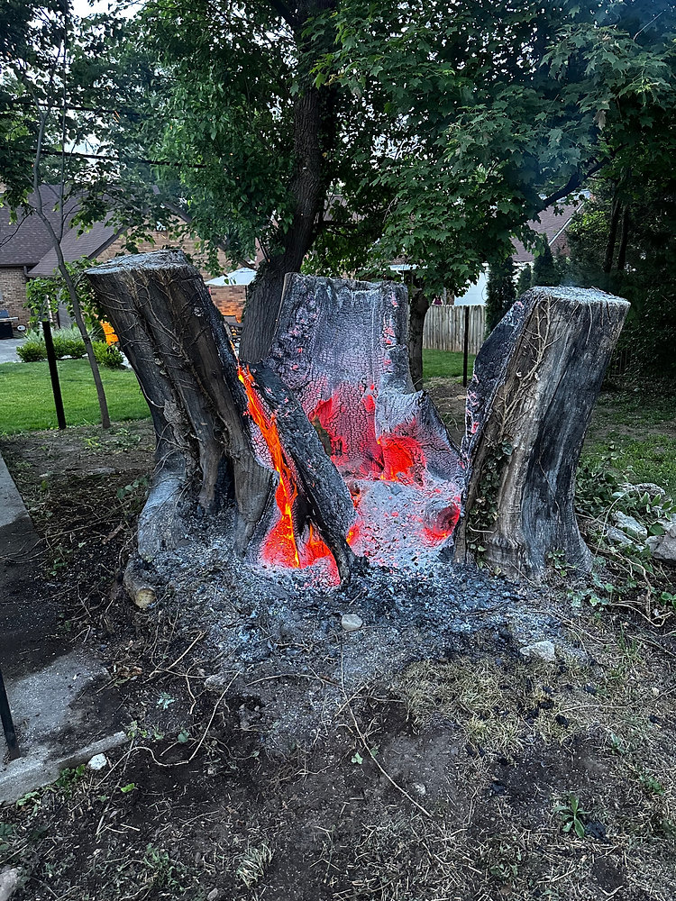 Stump Burning Ritual
