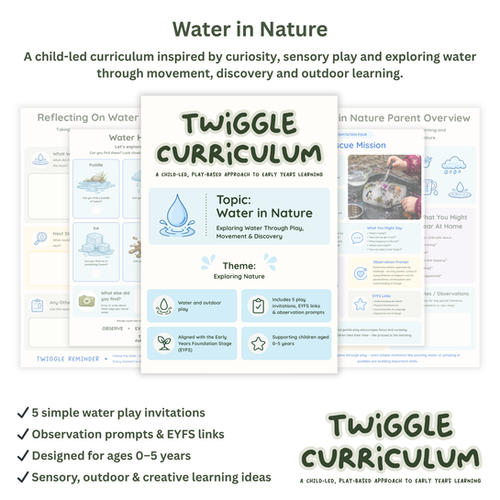 Water in Nature Curriculum | Twiggle
