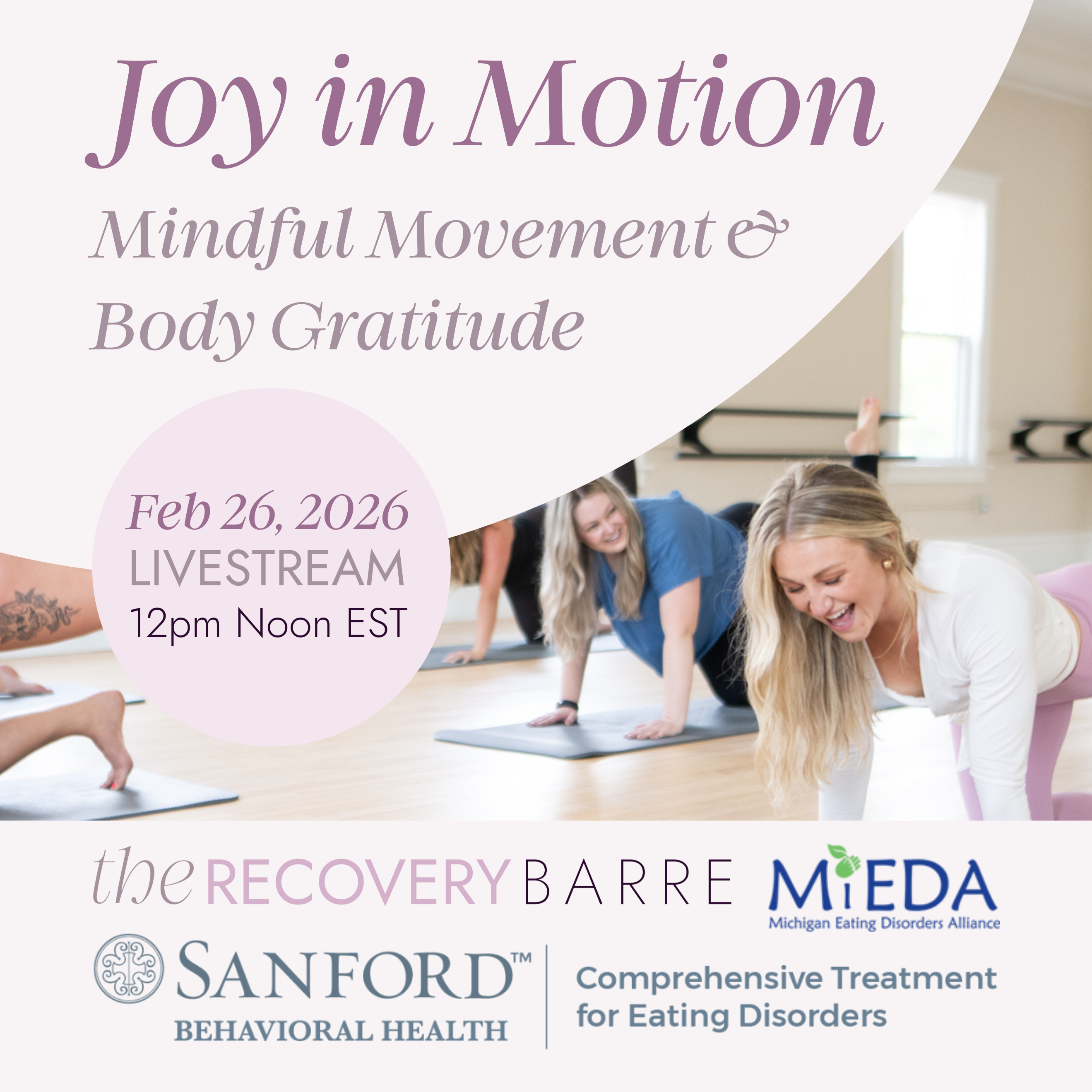 Joy in Motion: Mindful Movement & Body Gratitude | The Recovery Barre