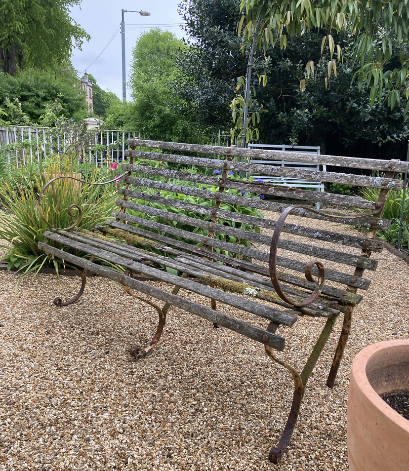 Antique Garden Bench Restoration