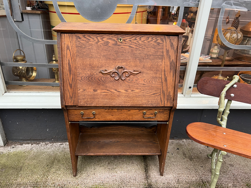 Oak cocktail cabinet or desk | Battlefield Restoration