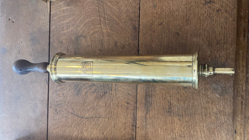 Brass Veterinary Syringe | Battlefield Restoration