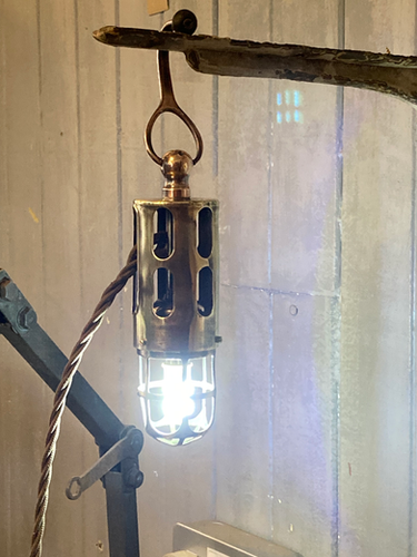 Lucas inspection light | Battlefield Restoration