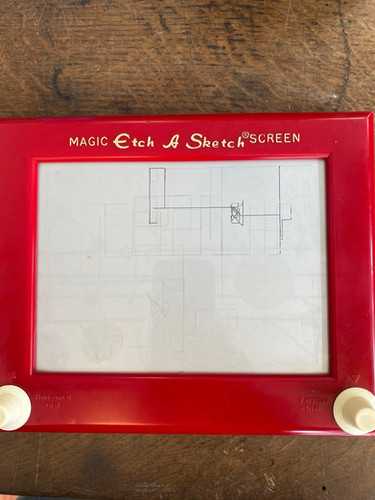 Magic Etch A Sketch Screen | Battlefield Restoration