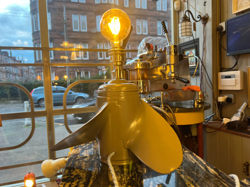 Industrial propeller lamp | Battlefield Restoration
