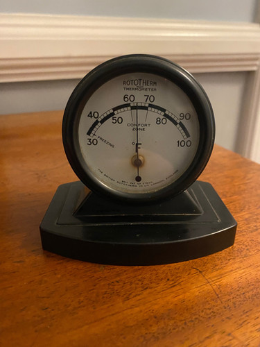 Rototherm desk thermometer | Battlefield Restoration