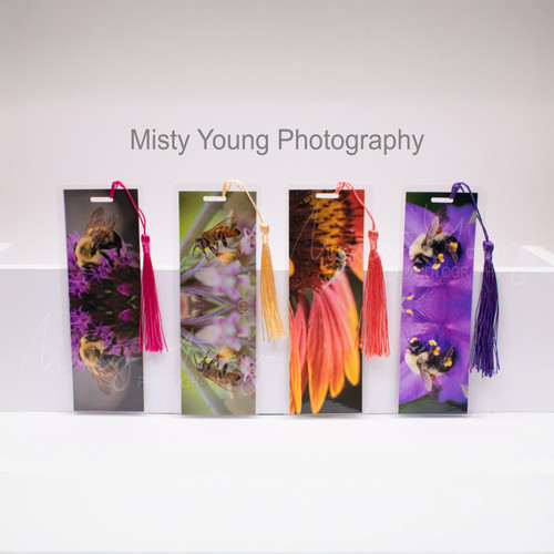 Handmade Bee Bookmark Set | Set of 8 Interactive Pollinator Bookmarks ...