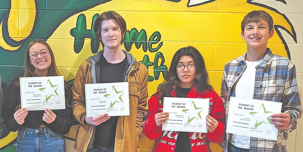 Coloma High School Students of the Month