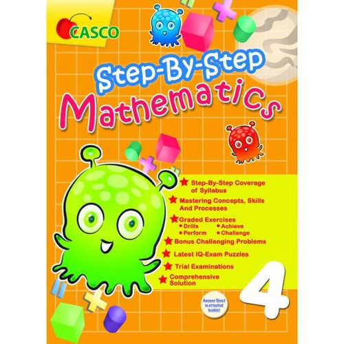 Step by Step Mathematics Primary 4 by Casco - Revised Edition | PTL ACADEMY