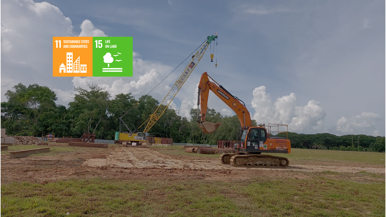 EMMP project for the construction of housing development in Pasir Ris