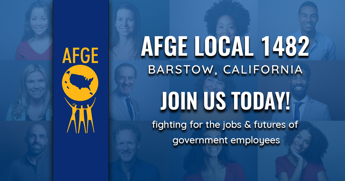 Contact | AFGE Local 1482 | Barstow, CA