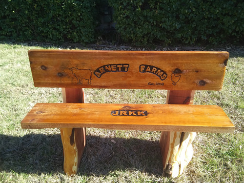 Custom Made Benches | Mid West Carving Com
