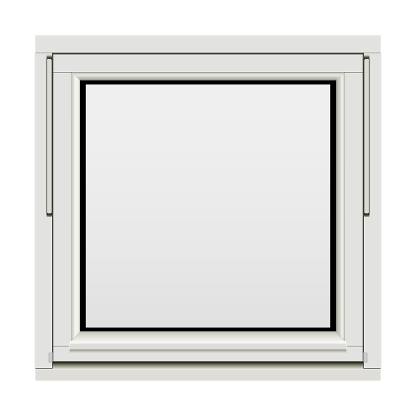 Vindu for garasje eller bod | ModumGarasjen