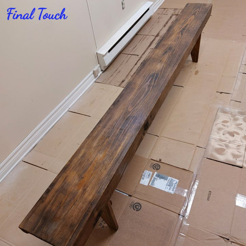 Event Bench ~ Full Wood | Final Touch