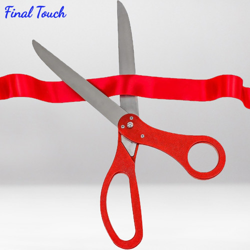 Giant Scissors ~ Red Handle | Final Touch