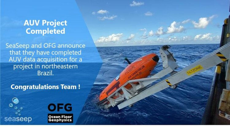 Another Deep Water AUV Project in Brazil Completed