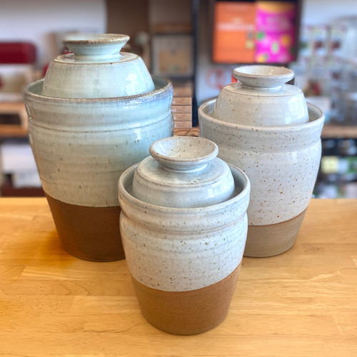 Handmade Fermentation Crocks | preserved