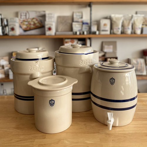 Stoneware Fermentation Crocks | preserved