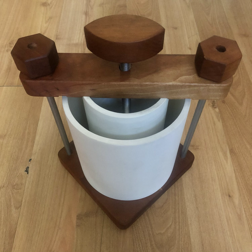 Handmade Wooden Cheese Press | preserved