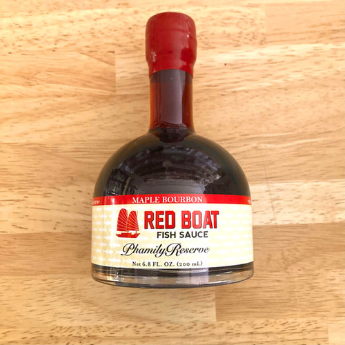 Red Boat Maple Bourbon Fish Sauce | preserved