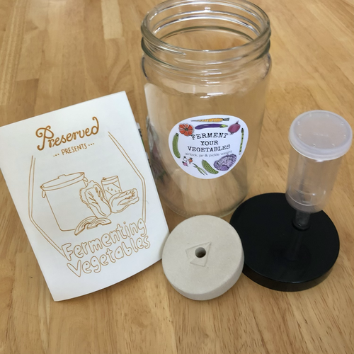 Small Fermenting Vegetable Kit | preserved