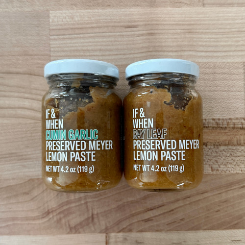 If & When Preserved Meyer Lemon Paste | preserved