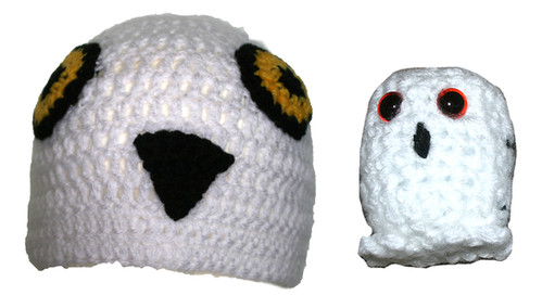 Hedwig Hat & Figure | Pams Happy Hats