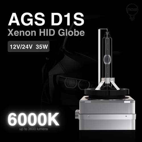 AGS D1S Xenon HID Globe 12V/24V 35W | AGSAGS