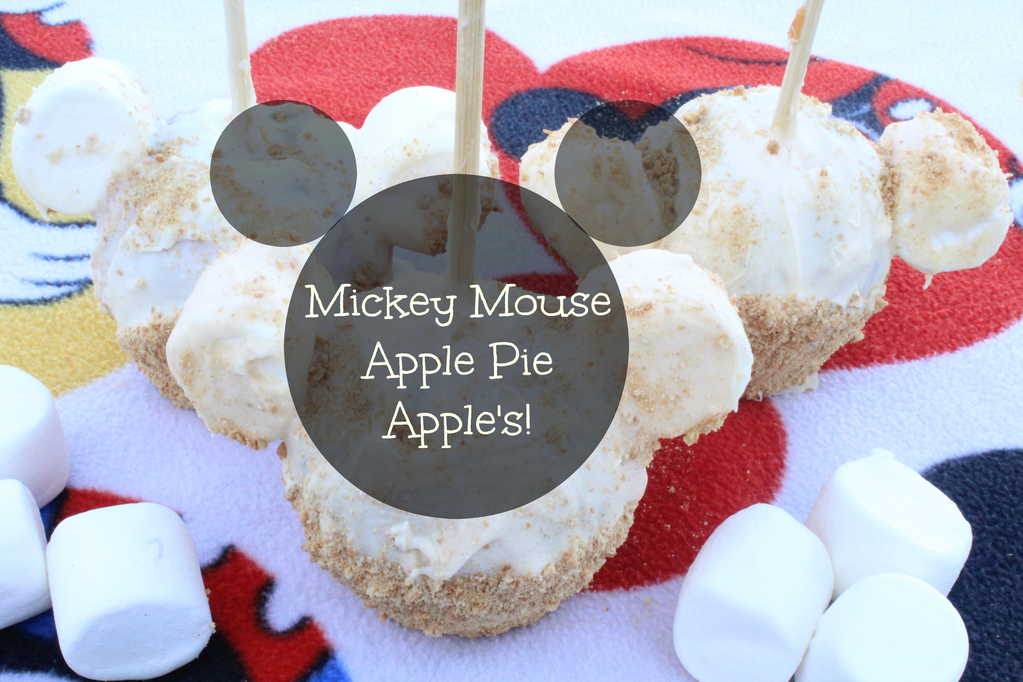 Disney Flavored: Disney's Apple Pie Caramel Apple's!