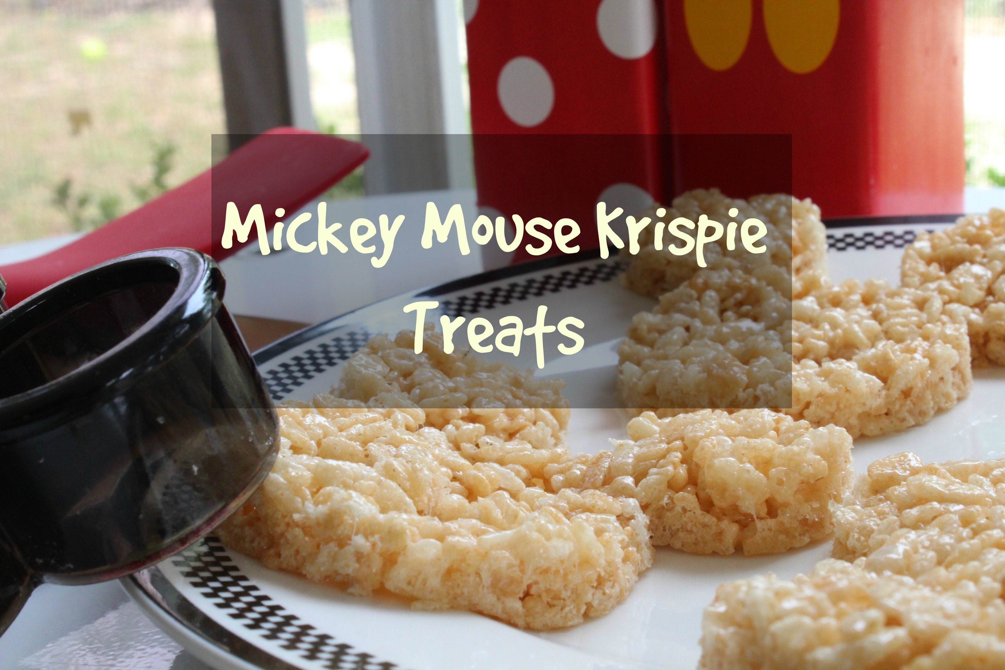 Disney Flavored: Mickey Mouse Rice Krispie Treats
