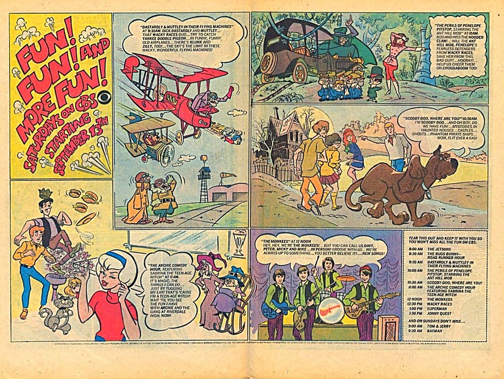 The Archie Saturday Morning Phenomenon! 50 Years ago today, Filmation ...