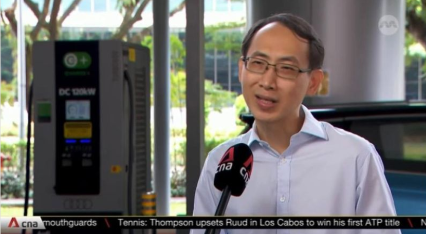 Charge+ CEO Goh Chee Kiong interviewed by Channel News Asia (CNA) about ...