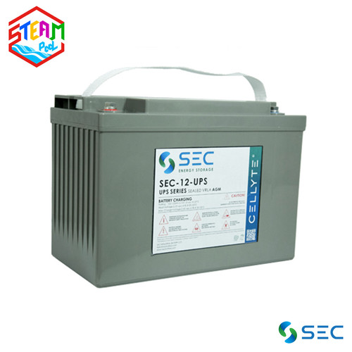 SEC 12V 141Ah AGM 電池 12-UPS-500 | STEAMPOOL 史丹堡一站式工商設備供應