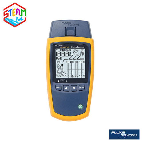 FLUKE Networks MicroScanner™ PoE 纜線驗證器 MicroScanner | STEAMPOOL 史丹堡一站式 ...