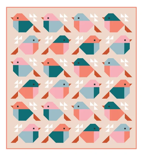 Sparrows Quilt Kit 2 | Full Moon Fabric Co