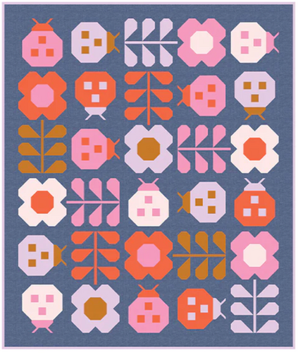 Hello Spring Quilt Kit 7 | Full Moon Fabric Co